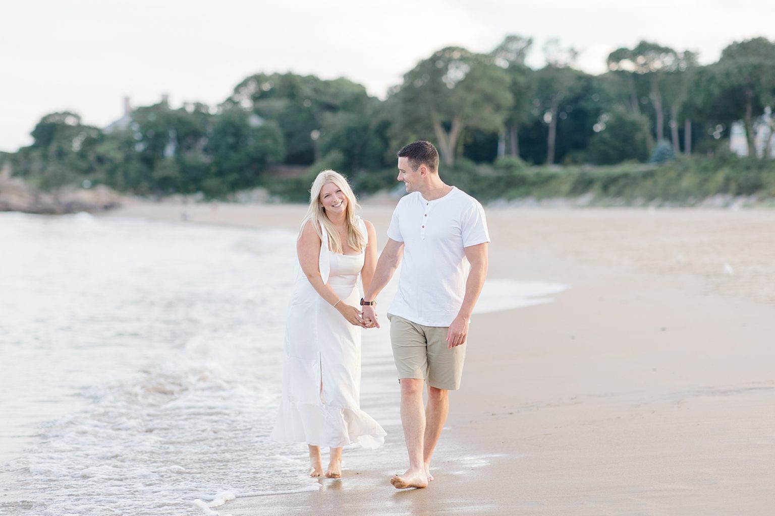 Timeless Beach Engagement | Boston Engagement Photographer