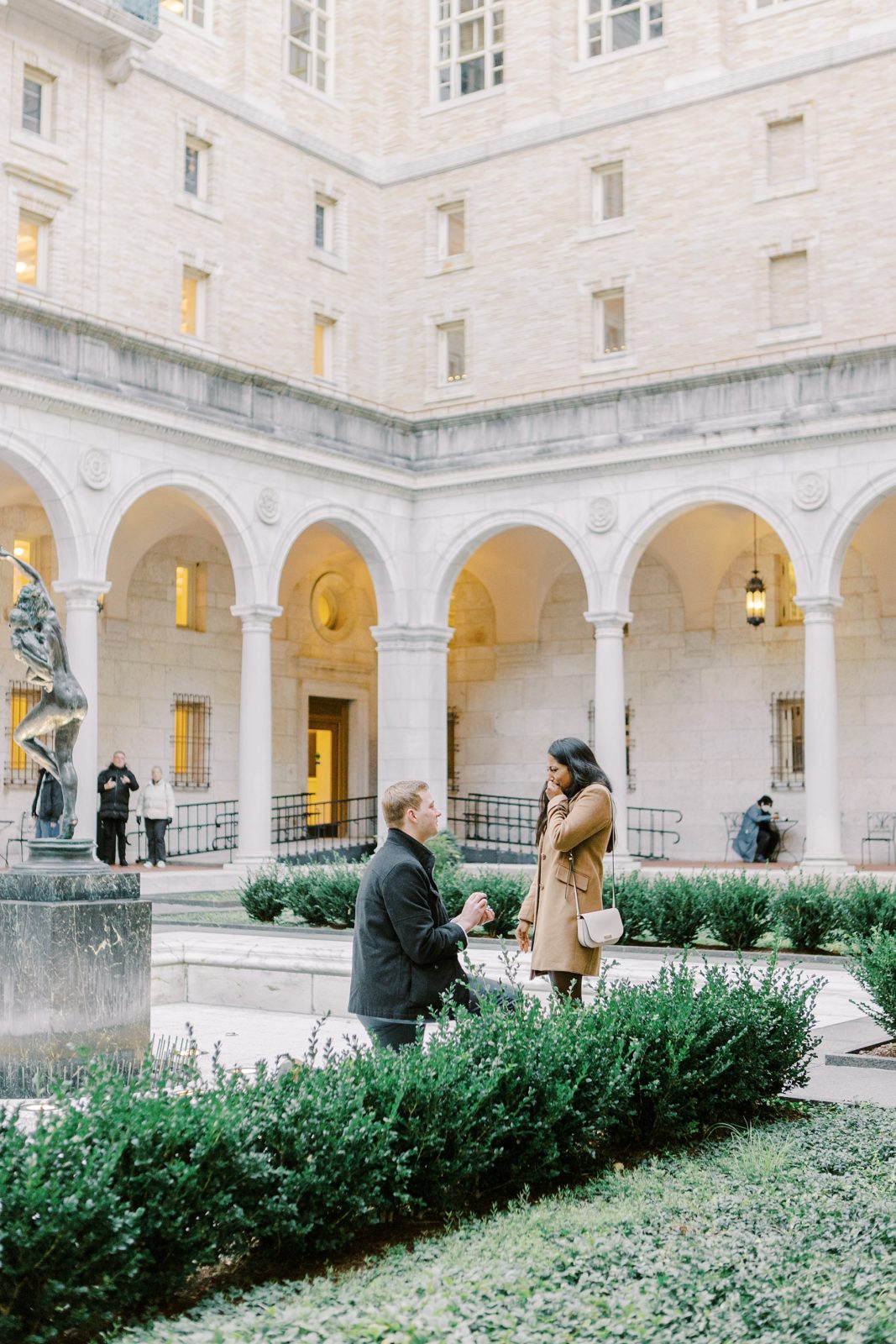 Boston Public Library Proposal | Boston Proposal Photographer