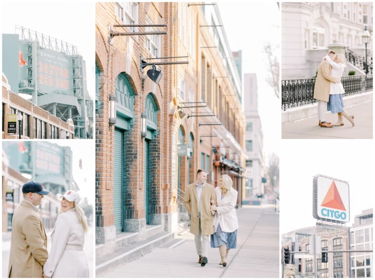 Fenway Park Boston Engagement | Boston Engagement Photographer