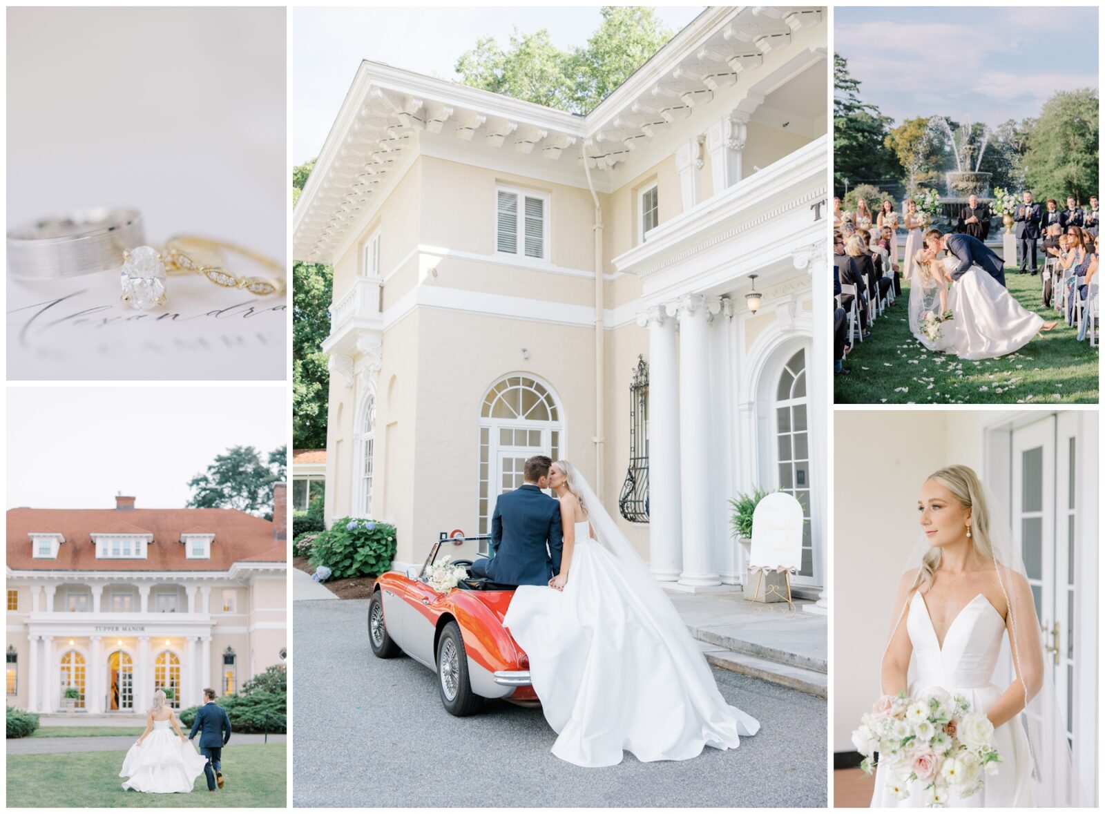 Elegant Tupper Manor Wedding | Boston Wedding Photographer