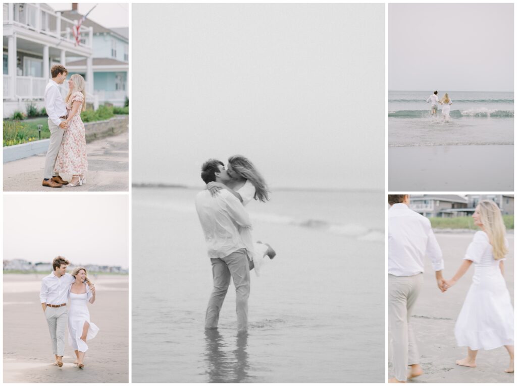Engagement Session at Nantasket Beach | Boston Engagement Photography