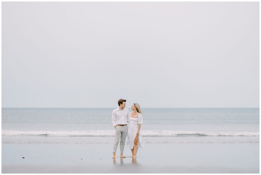 Engagement Session at Nantasket Beach | Boston Engagement Photography