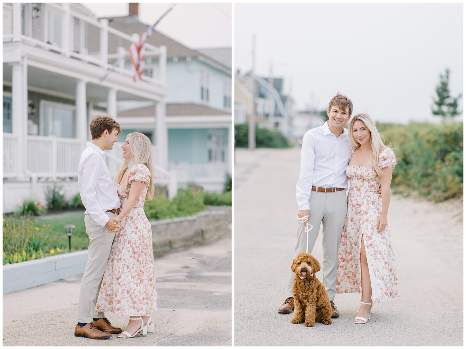 Engagement Session at Nantasket Beach | Boston Engagement Photography