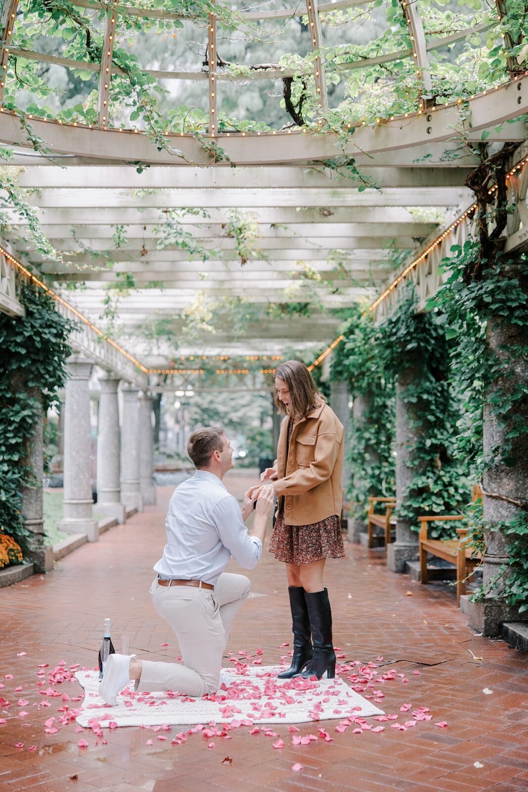 Surprise Boston Proposal at The Langham | Boston Proposal Photographer