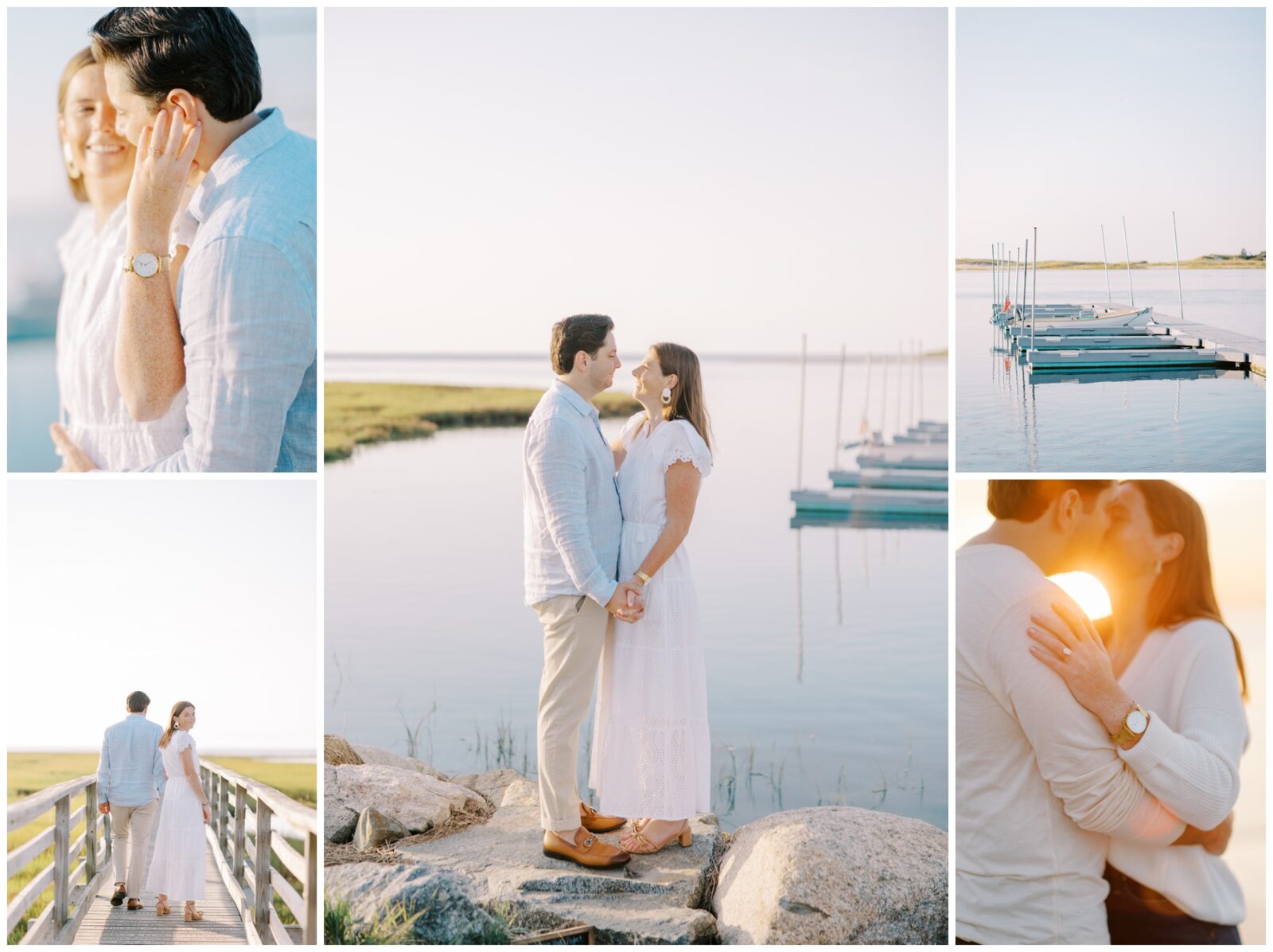 Cape Cod Sunset Beach Engagement | Cape Cod Photographer
