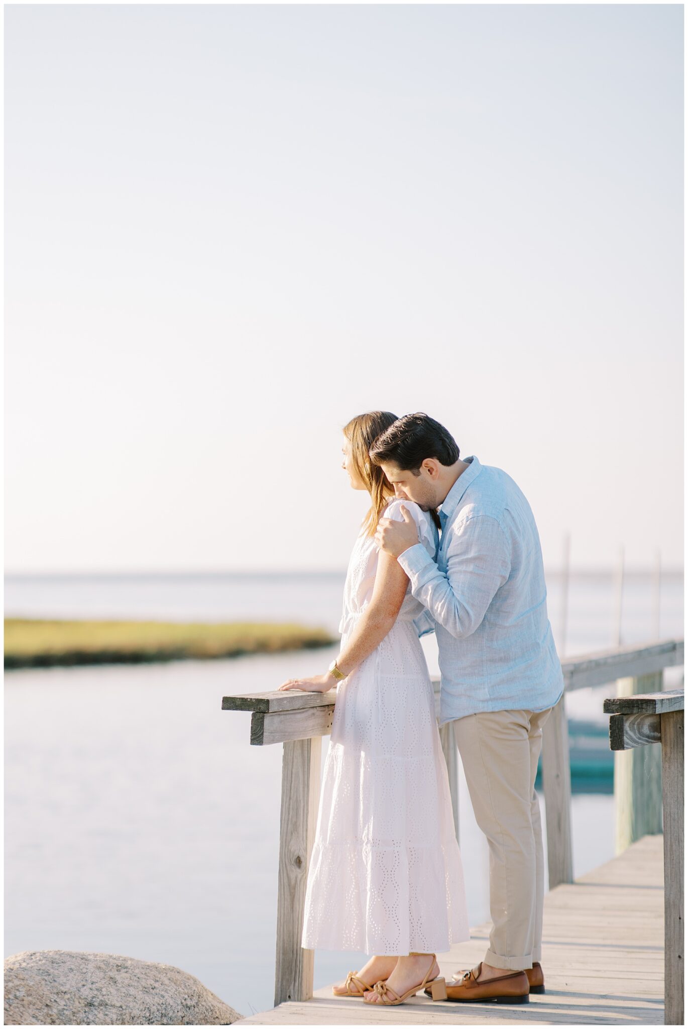 Cape Cod Sunset Beach Engagement | Cape Cod Photographer