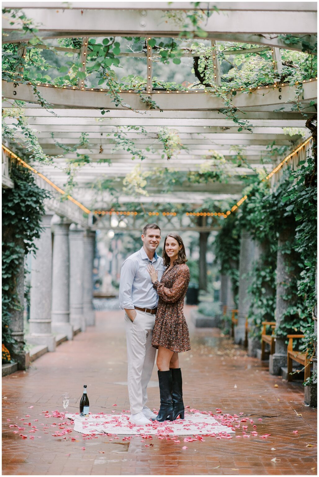 Surprise Boston Proposal at The Langham | Boston Proposal Photographer